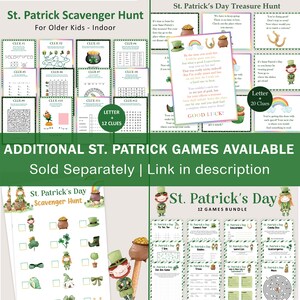 Leprechaun Trap Letter for St Patricks Day Treasure Hunt Saint Patricks ...