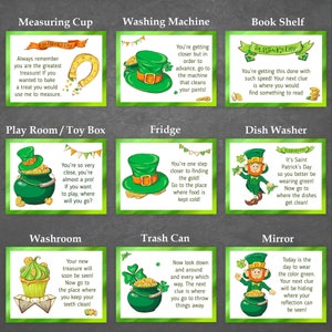 Leprechaun Treasure Hunt for Kids St Patricks Day Scavenger Hunt Indoor ...