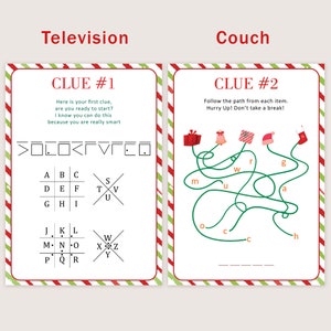 Christmas Scavenger Hunt for Older Kids Holiday Scavenger Hunt Teens ...