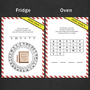 Detective Scavenger Hunt for Older Kids Spy Birthday Treasure Hunt ...