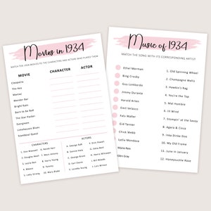 90th Birthday Games for Women 90th Birthday Party Games for Her Born in ...
