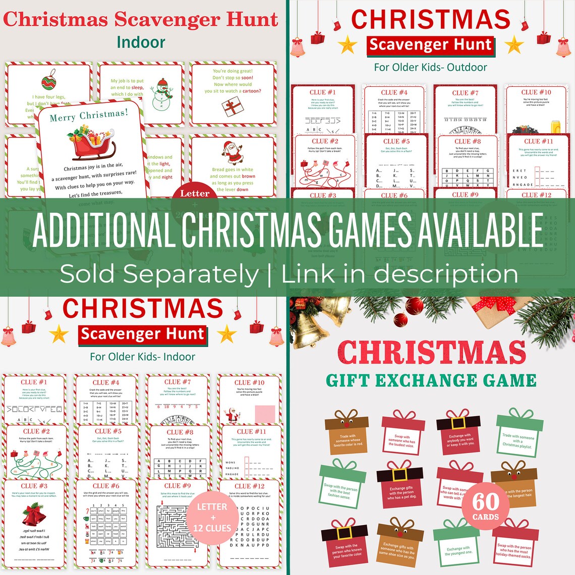 Christmas Carol Finish the Lyric Game Christmas Games Holiday Finish ...