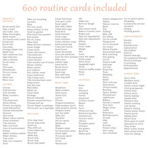 Daily Routine Cards Toddler Routine Chart Daily Rhythm Visual Schedule ...