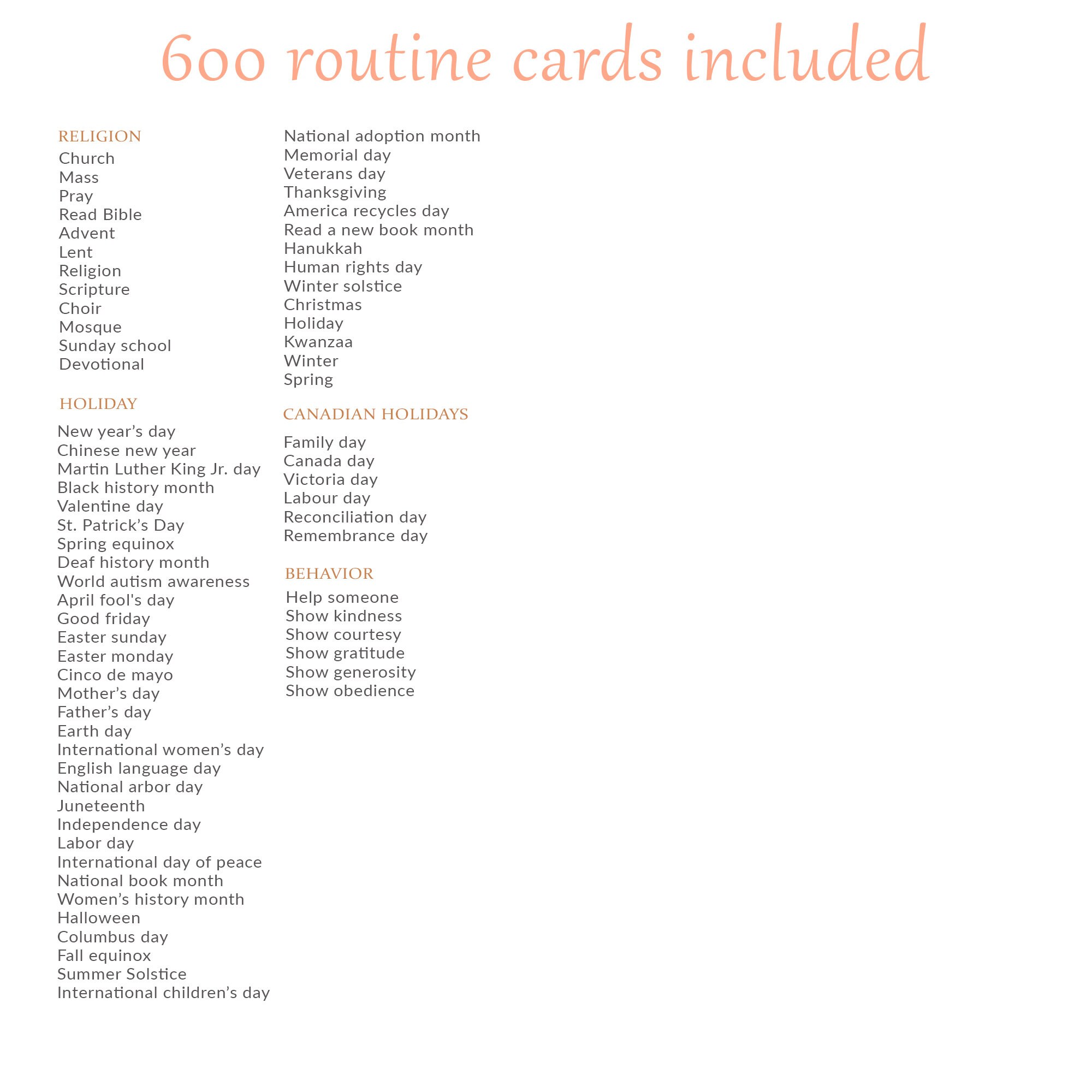 Daily Routine Cards Toddler Routine Chart Daily Rhythm Visual - Etsy Canada