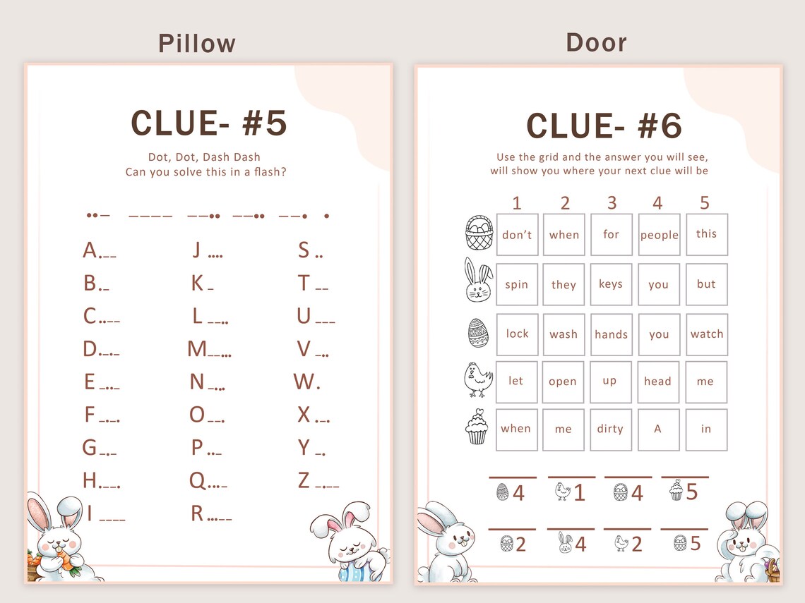 Easter Scavenger Hunt for Teens Easter Hunt Clues Older Kids - Etsy