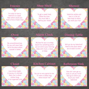 Valentine's Day Scavenger Hunt for Kids Valentine Gift Indoor Hunt ...