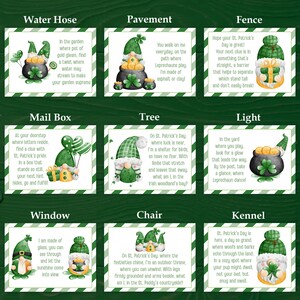 Leprechaun Scavenger Hunt for Kids St Patricks Day Treasure Hunt ...