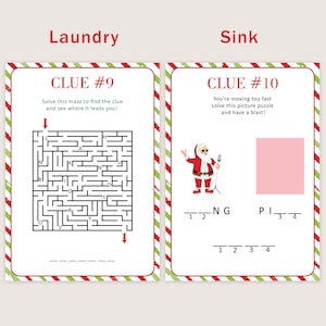 Christmas Scavenger Hunt for Older Kids Holiday Scavenger Hunt Teens ...