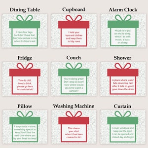 Christmas Scavenger Hunt for Kids Holiday Indoor Hunt Clues Treasure ...