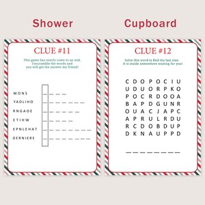 Christmas Scavenger Hunt for Older Kids Holiday Scavenger Hunt Teens ...