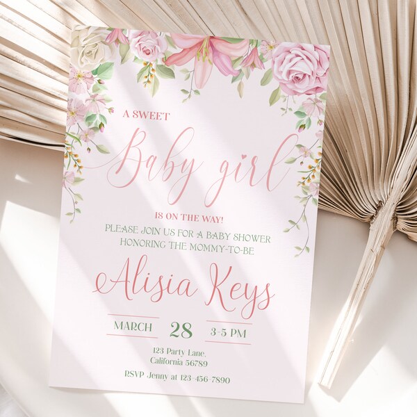 Flower Girl Invite - Etsy