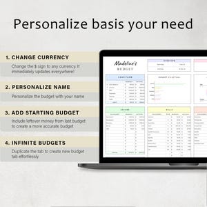 Budget by Paycheck Budget Spreadsheet Financial Planner Template Google ...