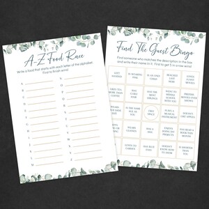 Brunch Party Games Adults Brunch Games Icebreaker Table Games Luncheon ...