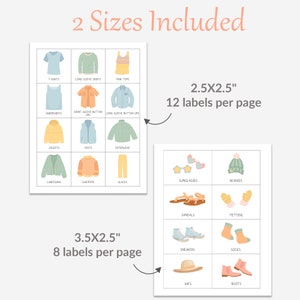 Clothing Dresser Drawer Kids Closet Storage Label Organization Trofast ...