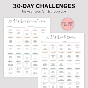 Cleaning Schedule Cleaning Checklist ADHD Cleaning Planner Daily Weekly ...