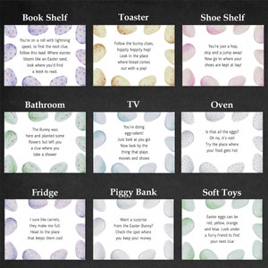 Easter Egg Hunt Easter Scavenger Hunt for Older Kids Indoor Easter ...
