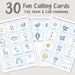 Blue Baby Shower Bingo Game 30 Cards Boy Baby Shower Party Games Baby ...