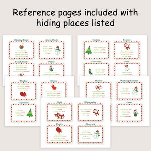 Christmas Scavenger Hunt for Kids Holiday Indoor Hunt Clues Treasure ...