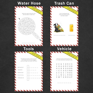 Detective Scavenger Hunt for Older Kids Spy Birthday Treasure Hunt ...