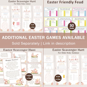 Easter Games for Kids Easter Party Games Bundle Easter Egg Activities ...