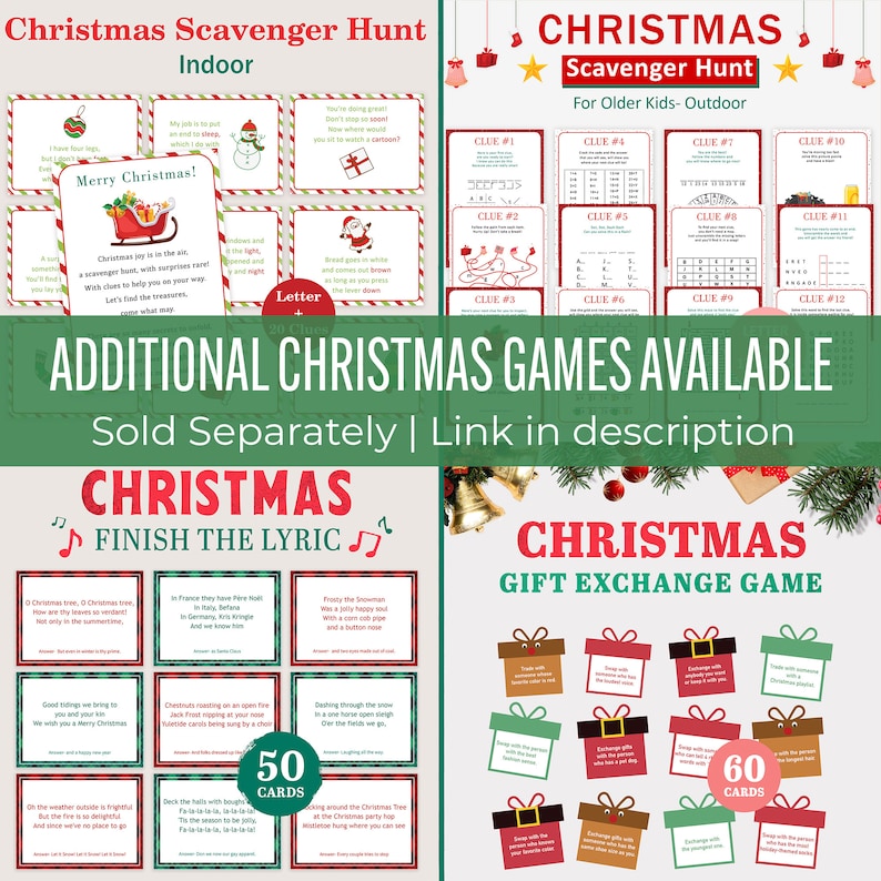 Christmas Friendly Feud Quiz Christmas Family Feud Game Holiday Party ...