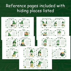 Leprechaun Scavenger Hunt for Kids Saint Patricks Day Treasure Hunt ...