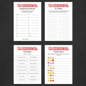 Medical Games Nurse Week Games Nurse Graduation Nurse Retirement Party ...