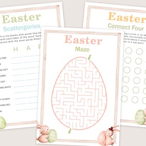 Easter Games for Kids Easter Party Games Bundle Easter Egg Activities ...
