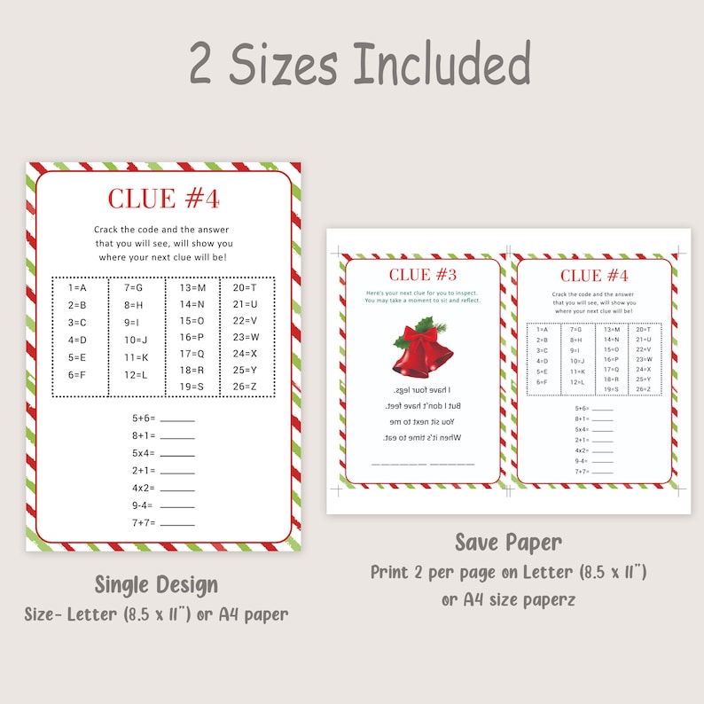 Christmas Scavenger Hunt for Older Kids Holiday Scavenger Hunt Teens ...