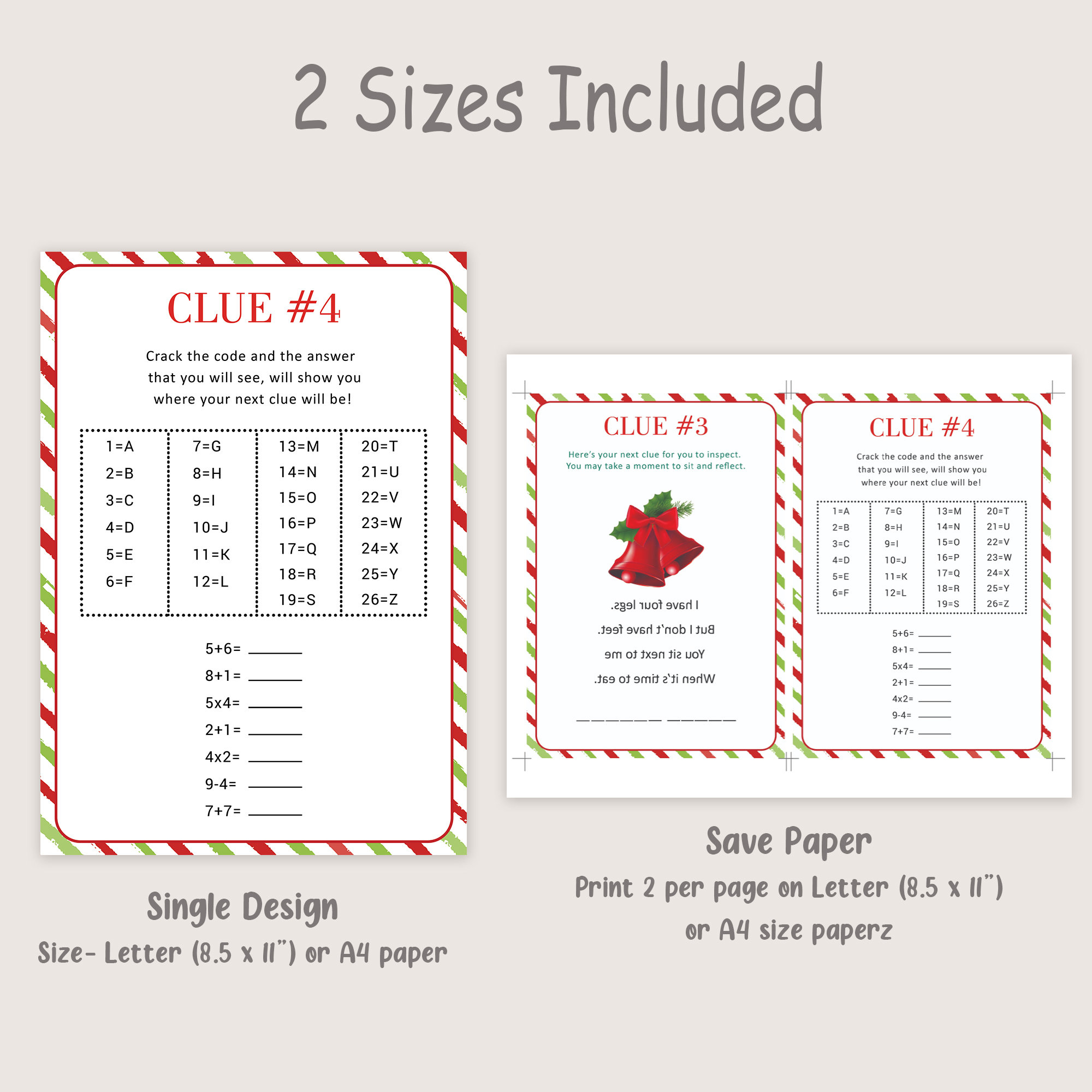 Christmas Scavenger Hunt for Older Kids Holiday Scavenger Hunt Teens ...