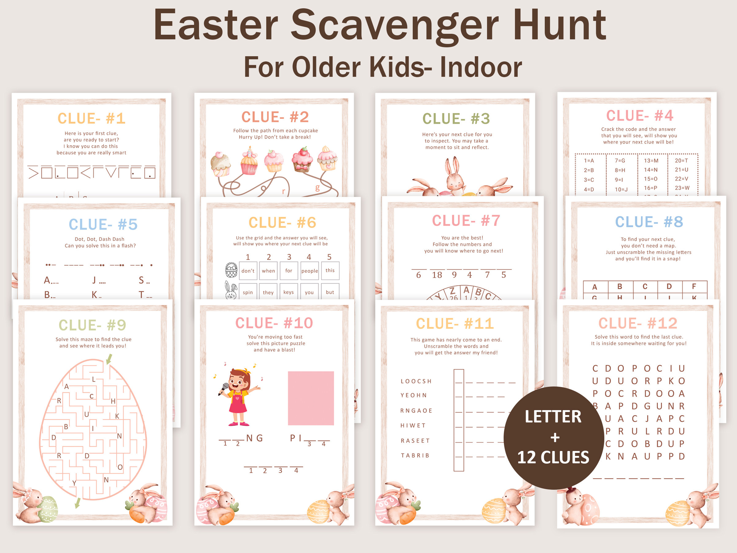 Easter Scavenger Hunt For Older Kids Easter Hunt Clues Puzzle Etsy easter-scavenger-hunt-for-older-kids-easter-hunt-clues-puzzle-etsy