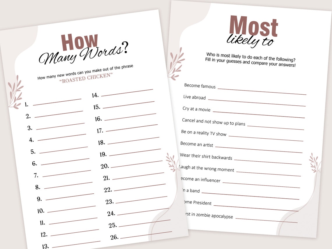 Dinner Party Games Dinner Table Party Games for Adults Icebreaker Games ...