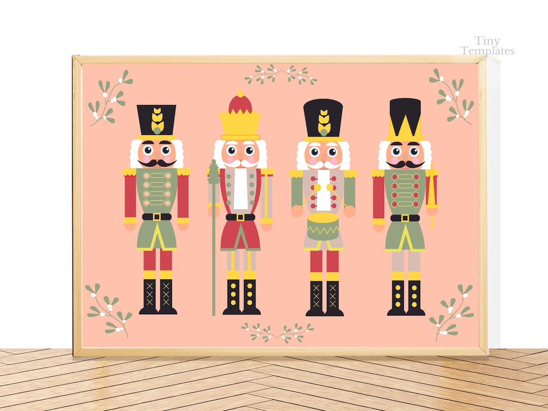 Pink Nutcracker Picture Xmas Nutcracker Nutcracker Xmas - Etsy