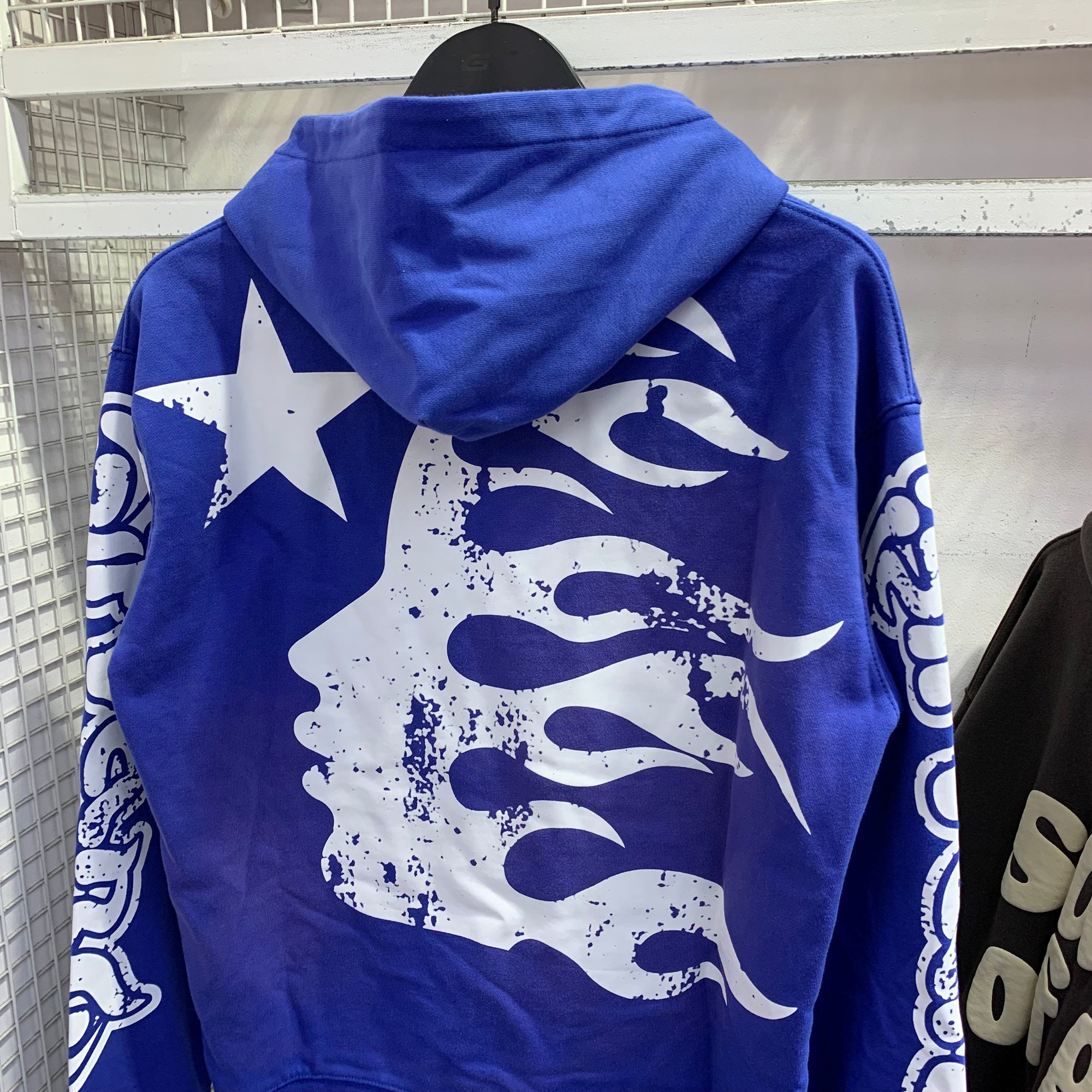 Hellstar Blue Hoodie Pants Suit - Etsy