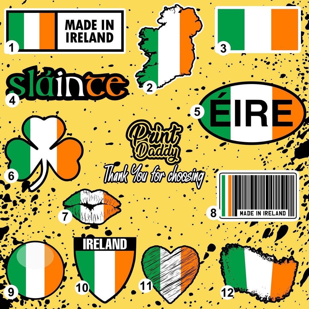 Irish Car Decals - Etsy
