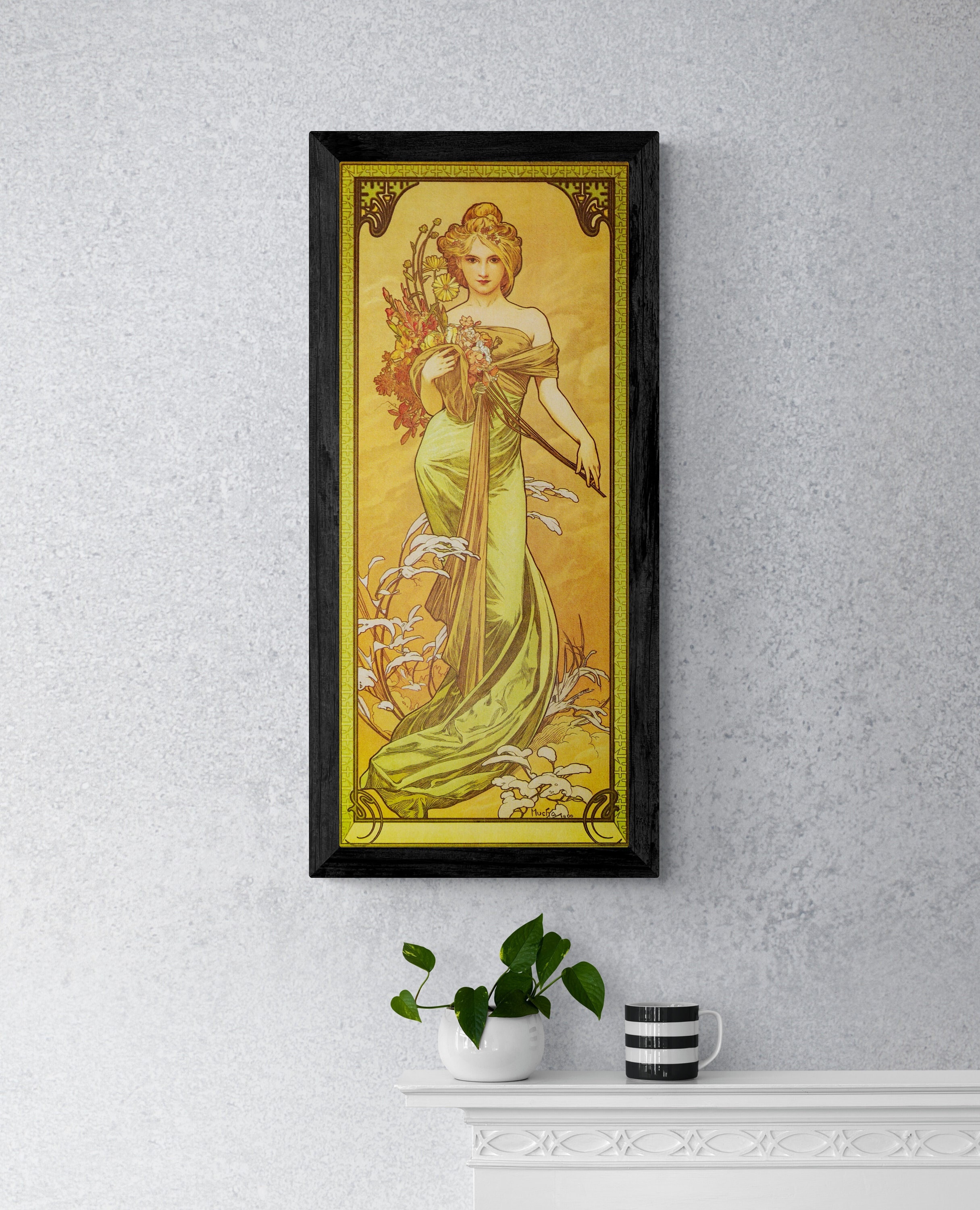 Alphonse Mucha Spring 1900