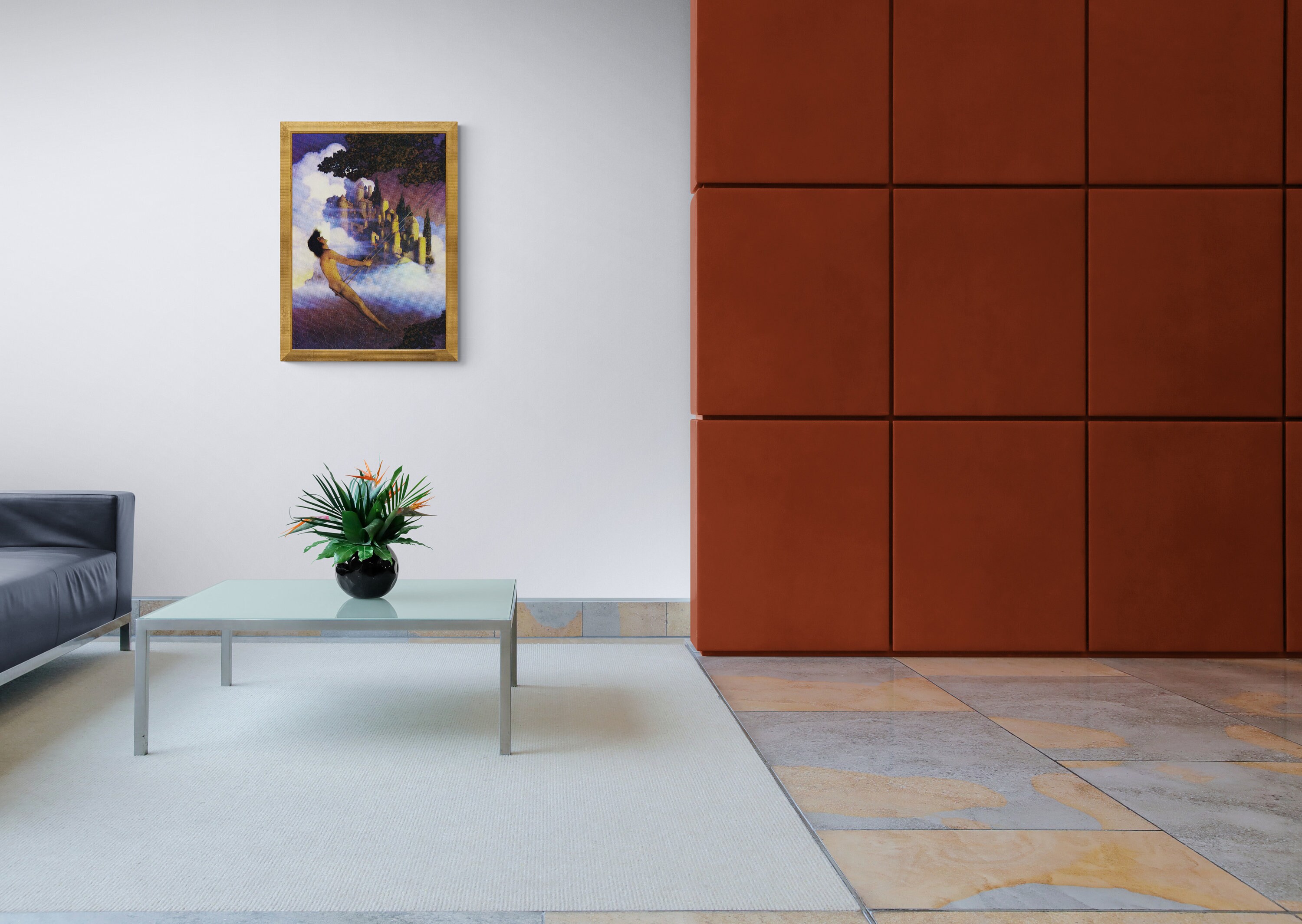 Maxfield Parrish Art Nouveau Dinky Bird Printable Art and Illustrations ...