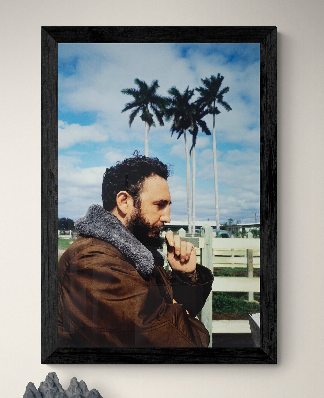 Fidel Castro Portrait Political Photography Havana Cuban History ...