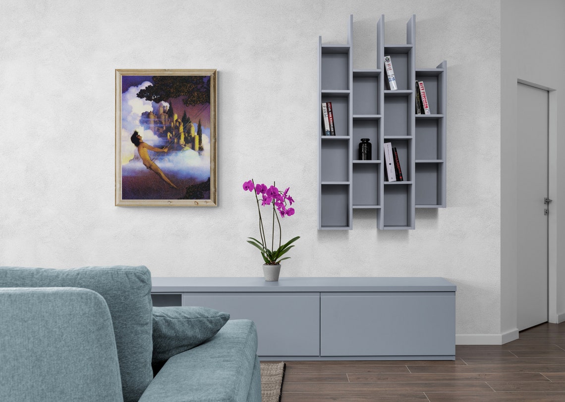 Maxfield Parrish Art Nouveau Dinky Bird Printable Art and Illustrations ...