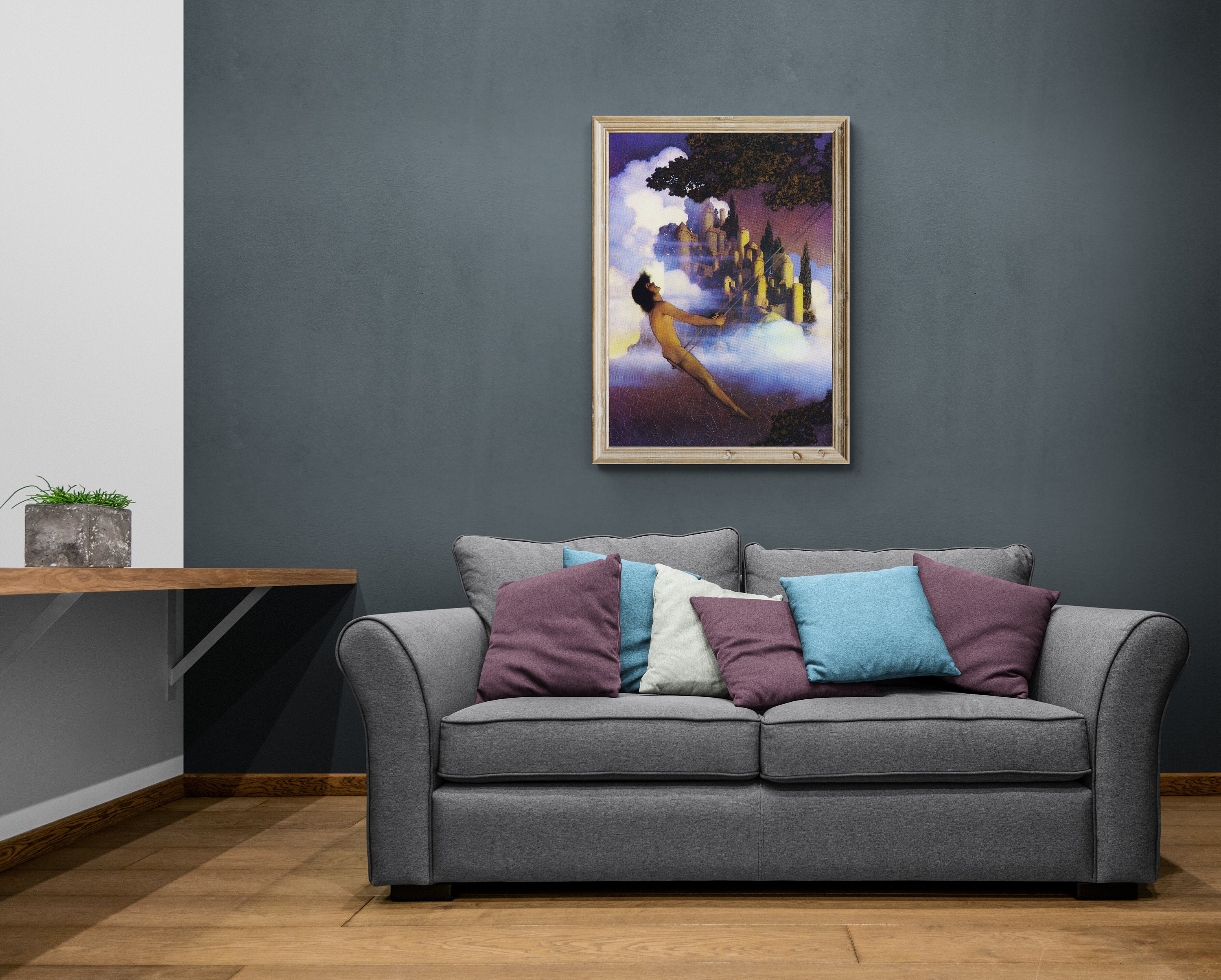 Maxfield Parrish Art Nouveau Dinky Bird Printable Art and Illustrations ...