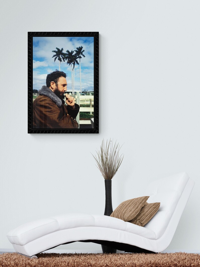 Fidel Castro Portrait Political Photography Havana Cuban History ...