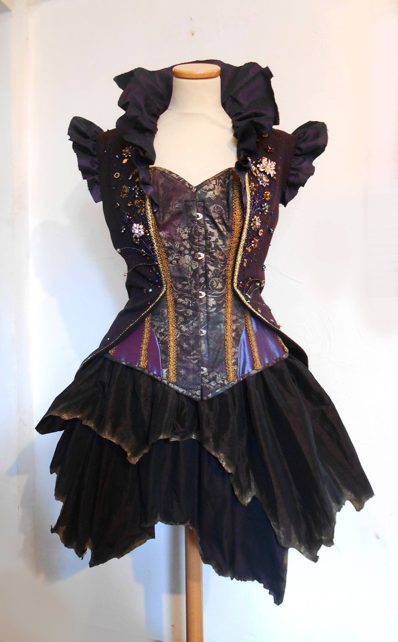 Corset and Frock Coat Dress / Corset and Frock Coat - Etsy