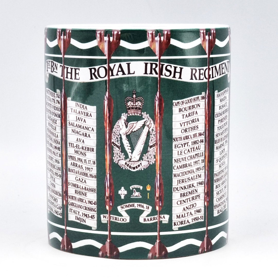 1st Bn the Royal Irish Regiment Drum Mug - Etsy UK
