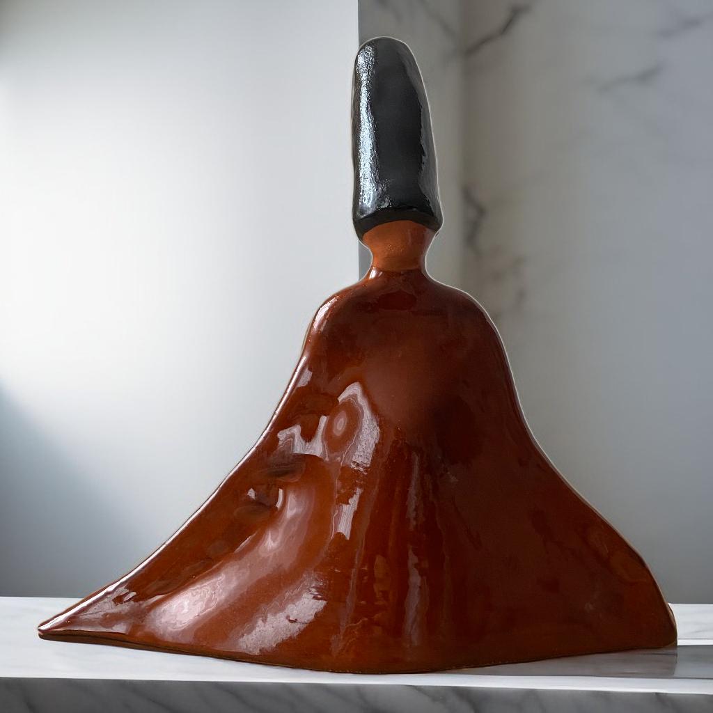 Handmade Ceramic Whirling Dervish Statue: Ramadan Gift, Mevlana Decor ...