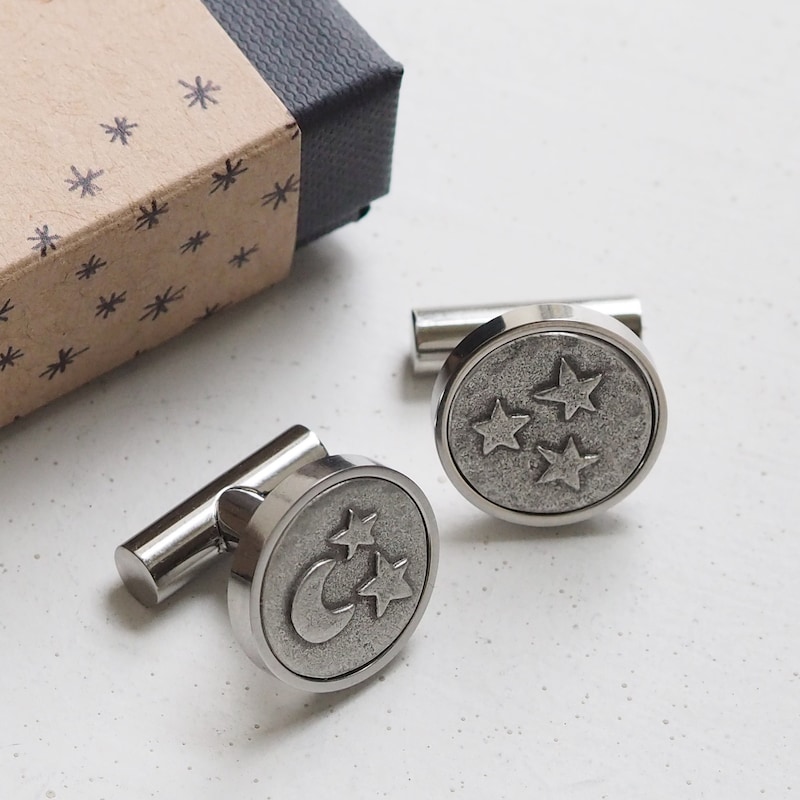 Celestial Cufflinks - Etsy