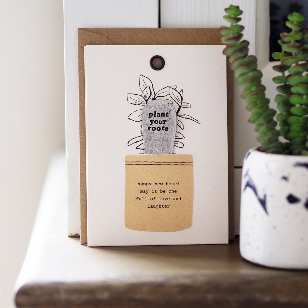 Personalised 'plant Your Roots' Plant Marker - Etsy