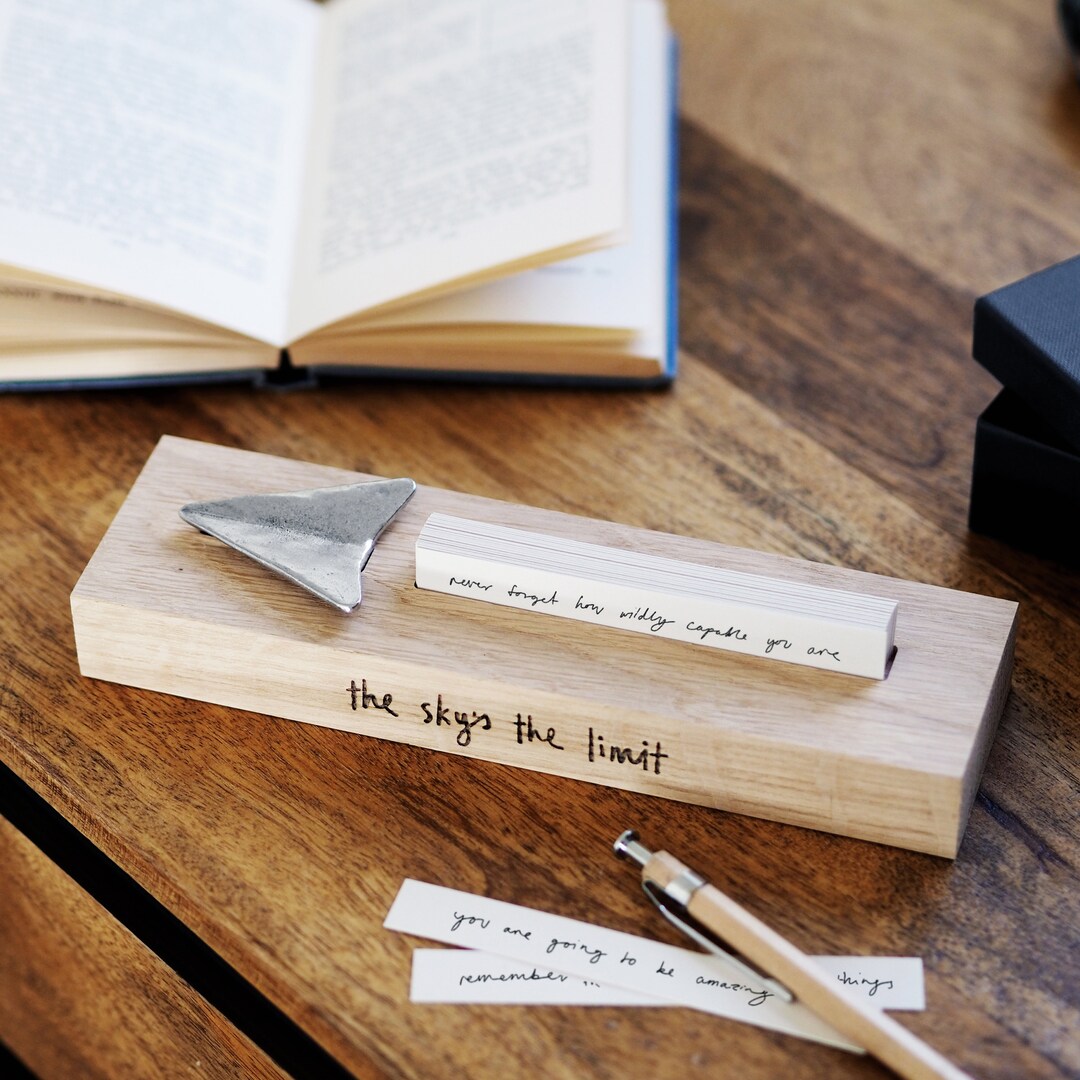 The Sky's the Limit Paper Plane Desk Set - Etsy