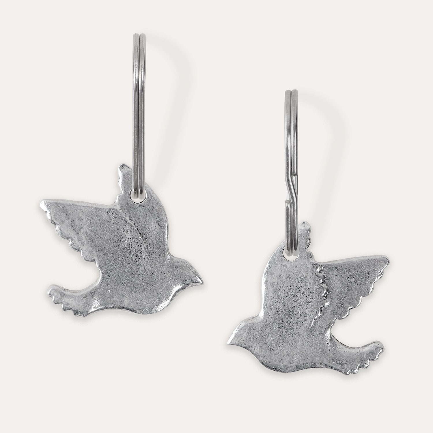 Two Turtle Doves Friendship Keyring Set - Etsy