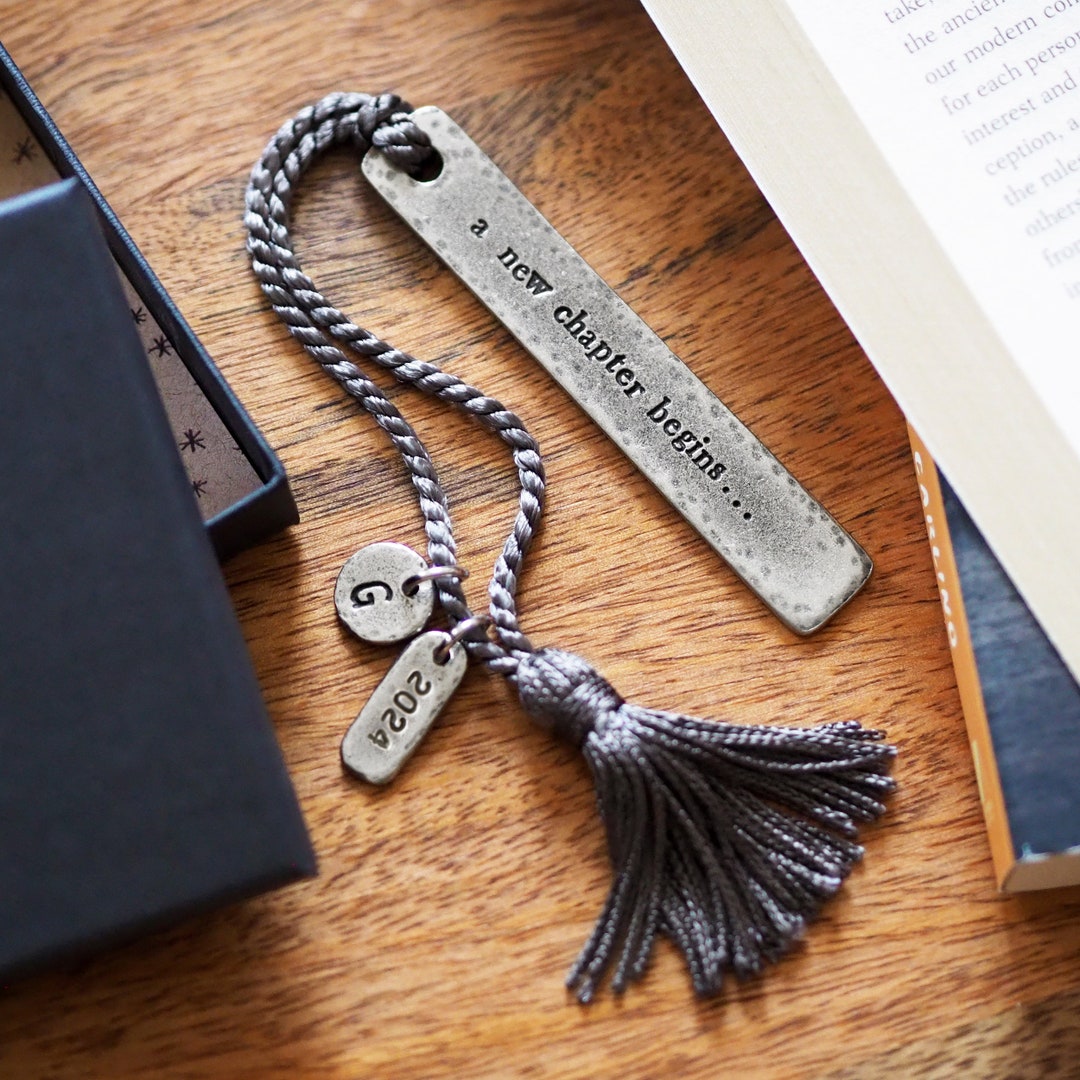 A New Chapter Begins... Bookmark - Etsy A New Chapter Begins... Bookmark - Etsy
