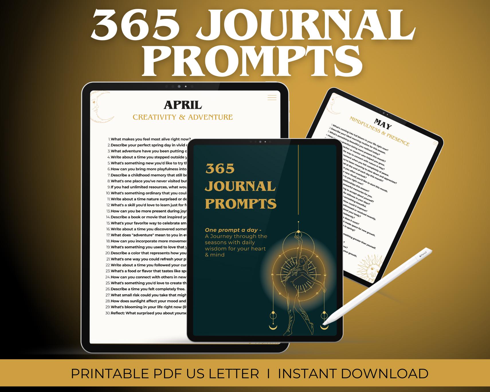 365 Journal Prompts for Mindfulness & Personal Growth – Daily ...